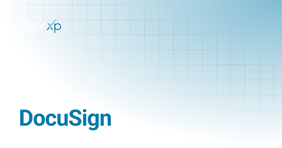 DocuSign | ClearXP Help